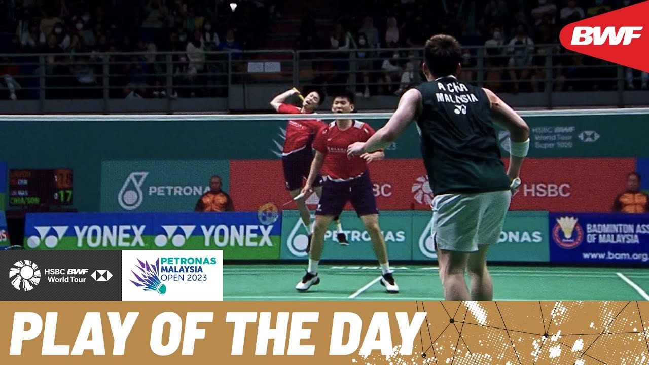 HSBC Play of the Day | A tremendous rally where Liu/Ou and Chia/Soh are ...