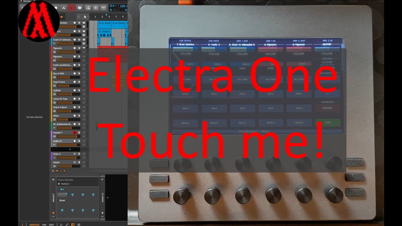 Electra One - Touch Touch Touch Me! Many new features for Bitwig and ...