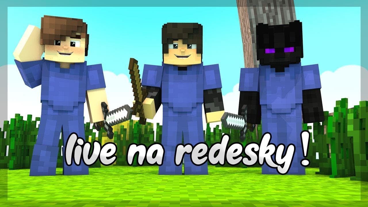 MINECRAFT LIVE NA REDESKY ESPECIAL DE SÁBADO !! - YouTube
