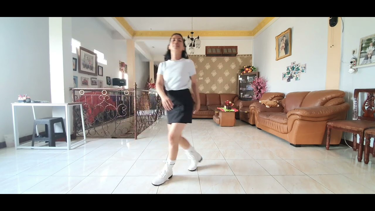 Little geronimo,line dance,classic beginner - YouTube