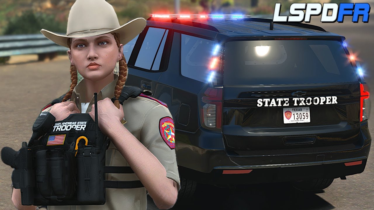 Texas back on Patrol | Lspdfr COPS GTA 5 - YouTube