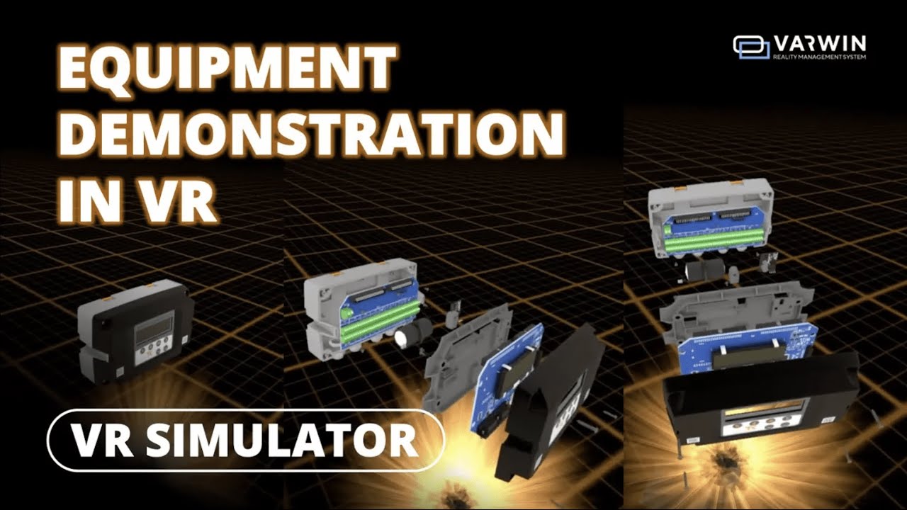 Equipment Demonstration in VR | VR simulator - YouTube