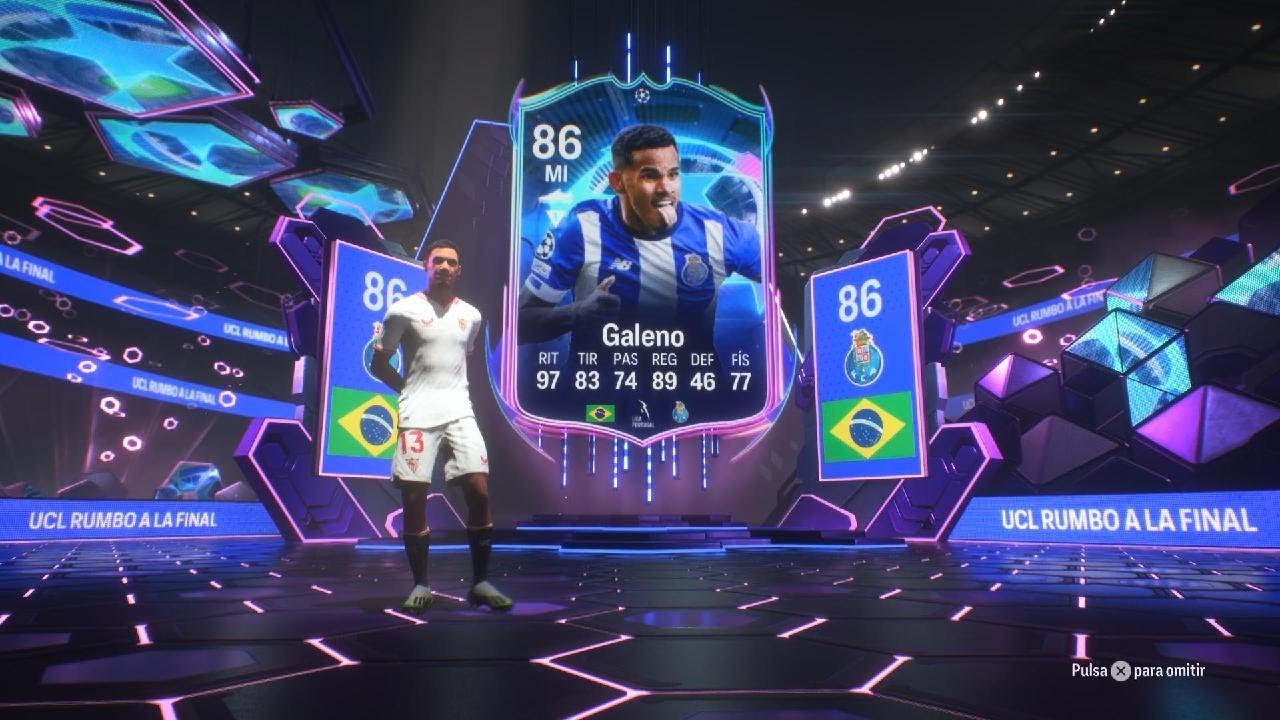 EA SPORTS FC 24/PS5/ultimate team/galeno 86 rumbo a la final - YouTube