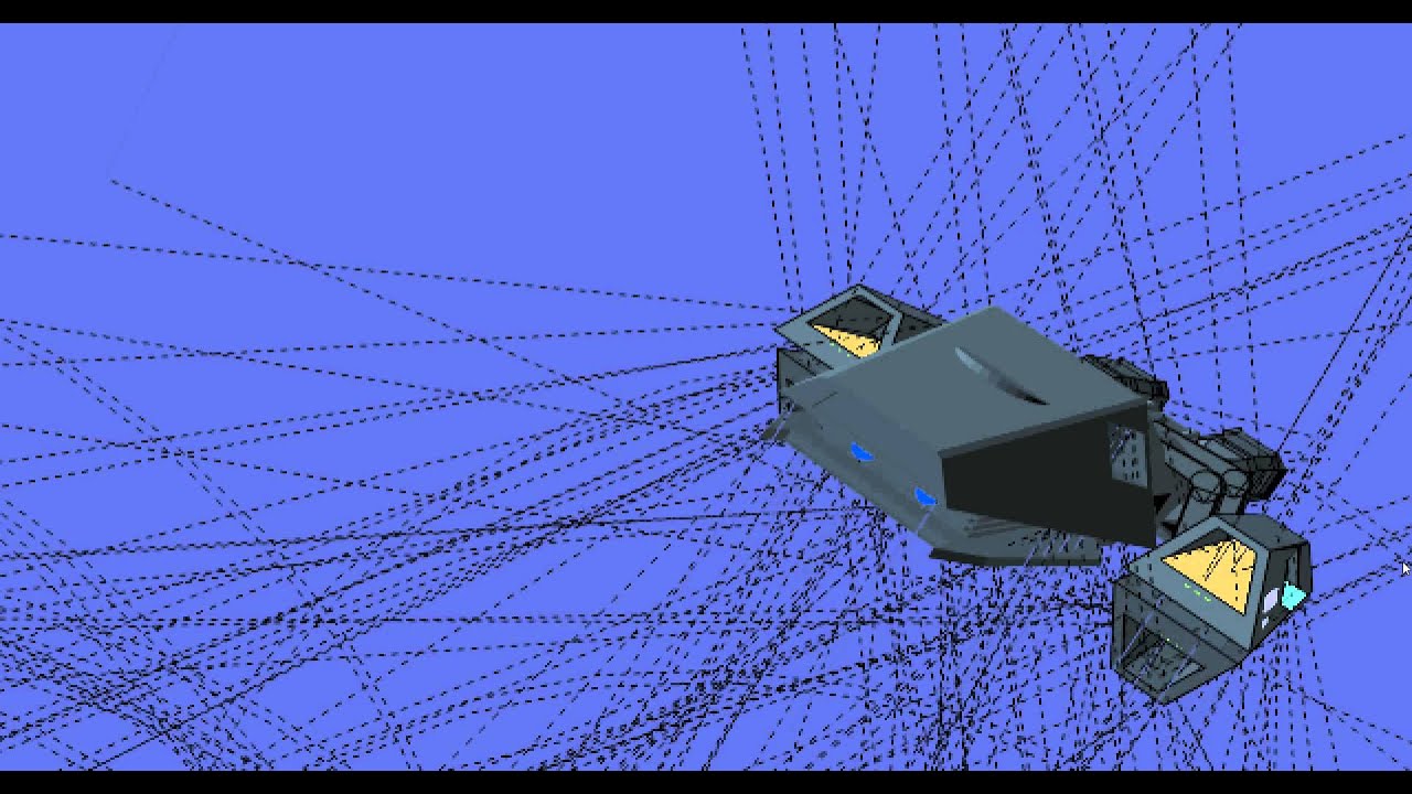 Battlestar in the Blender #26 Open GL Render - YouTube