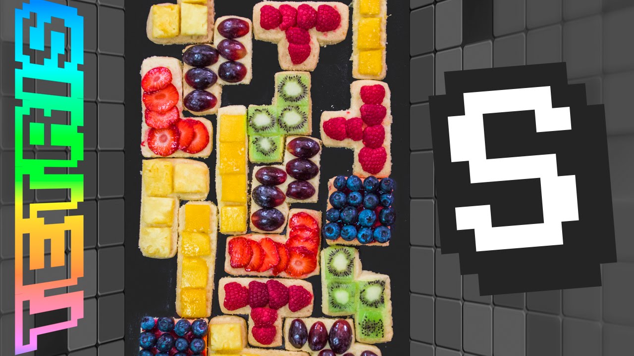 Tetris Shortbread Recipe - YouTube