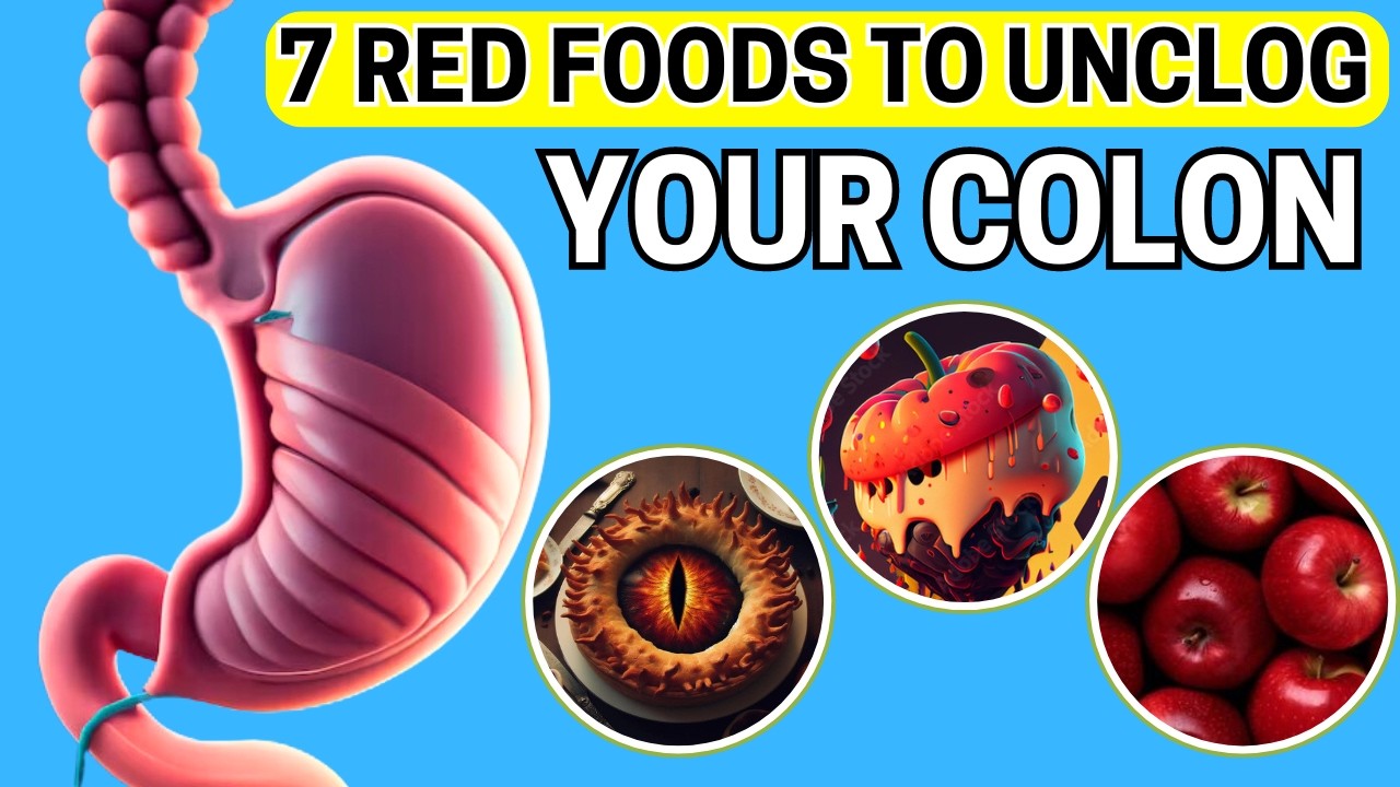 7 Red Foods To Unclog Your Colon - YouTube
