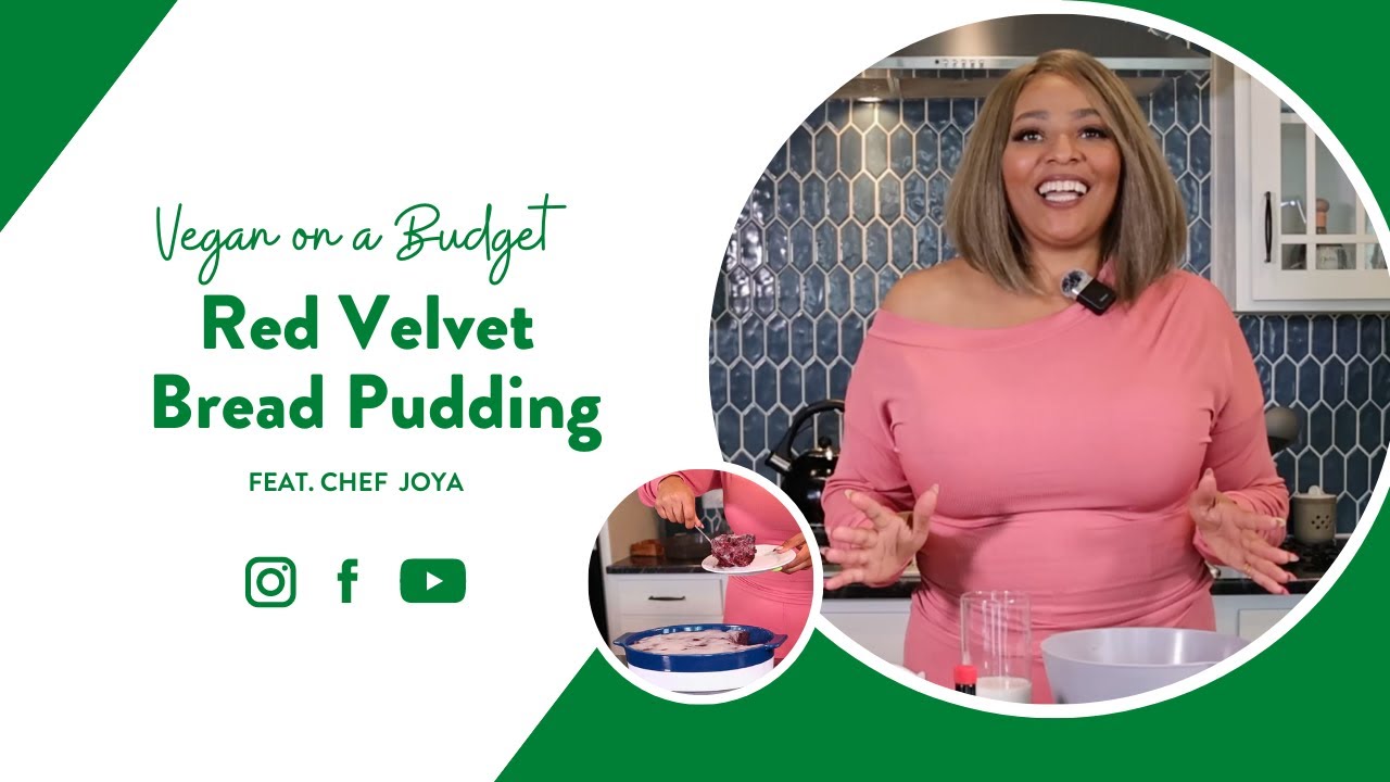 Juneteenth Celebration Recipe: Red Velvet Bread Pudding with ...