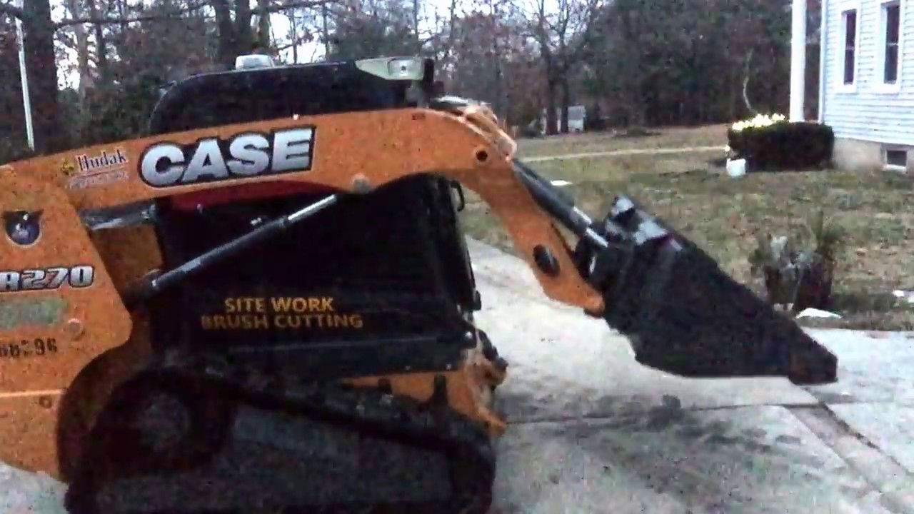 Case TR 270 operational vid - YouTube