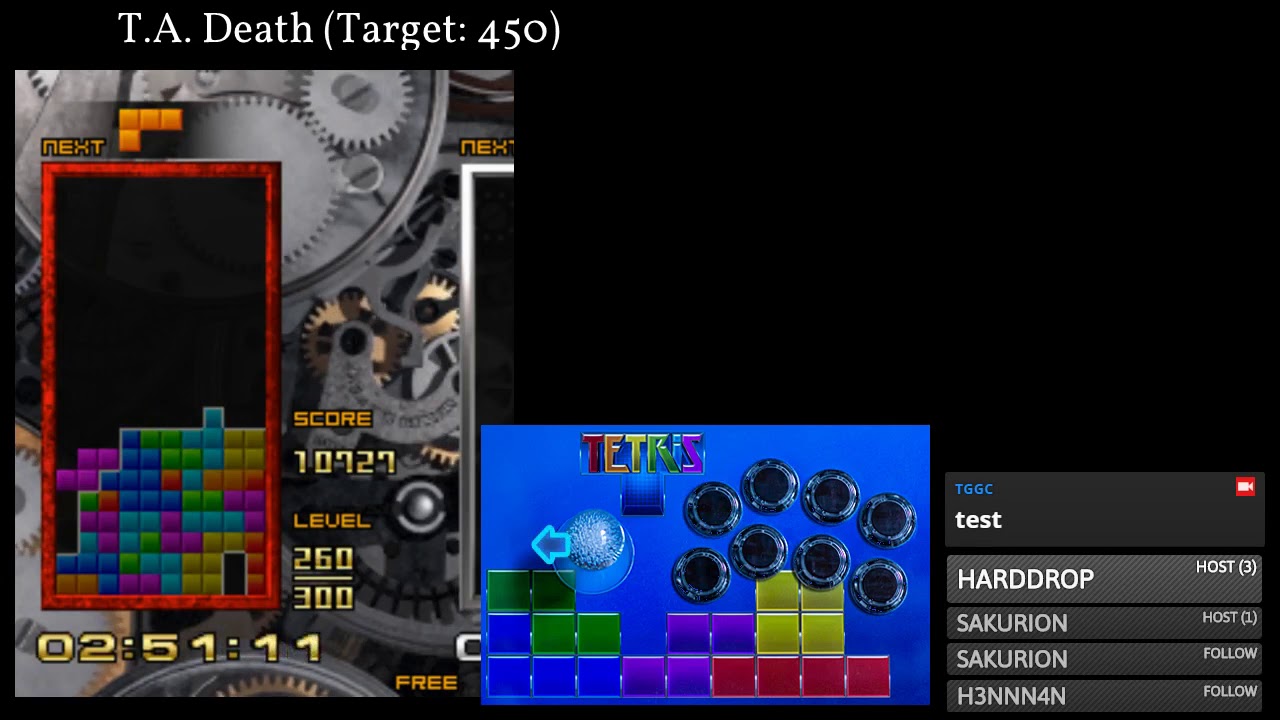Tetris: T.A. Death Level 476 - YouTube
