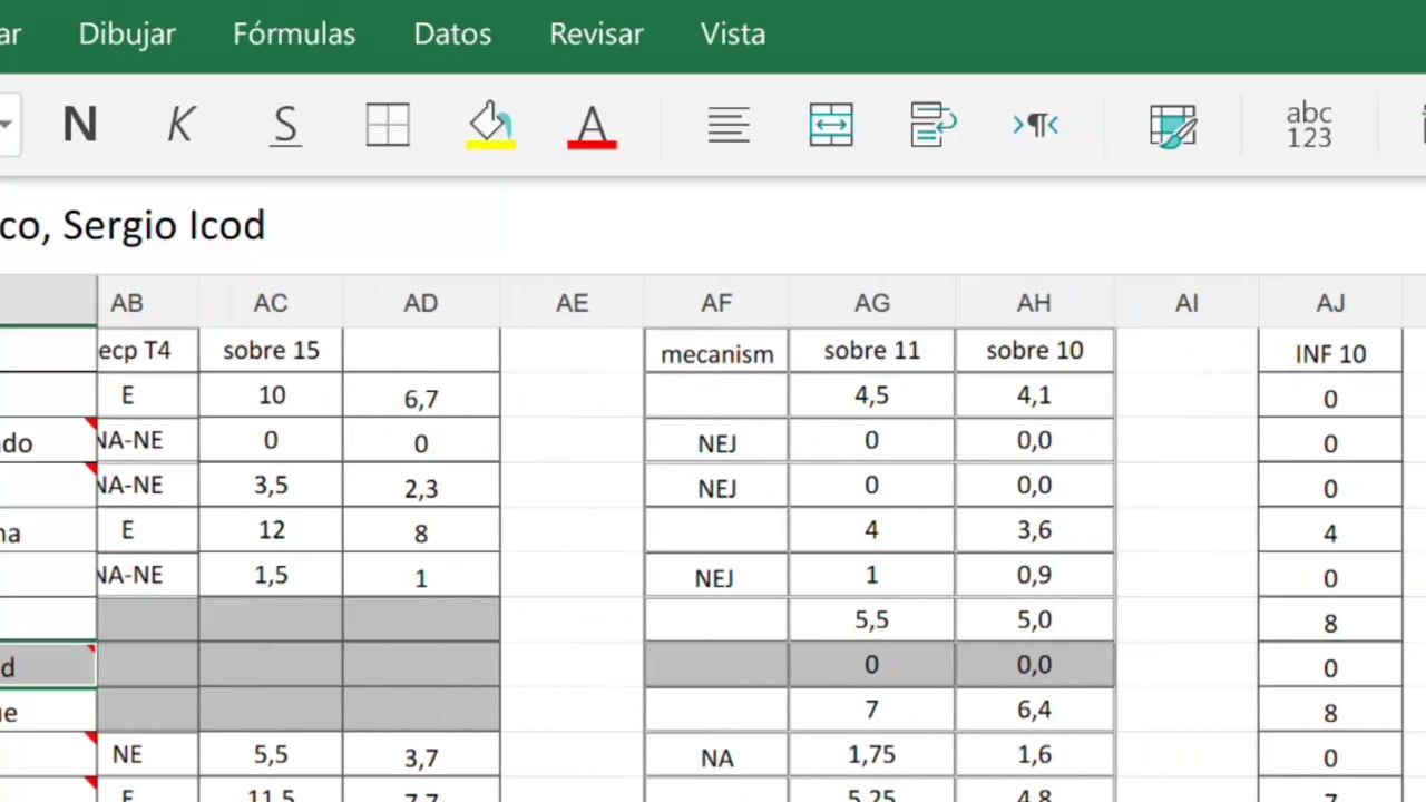 CUADERNO DEL PROFESOR EN EXCEL - YouTube