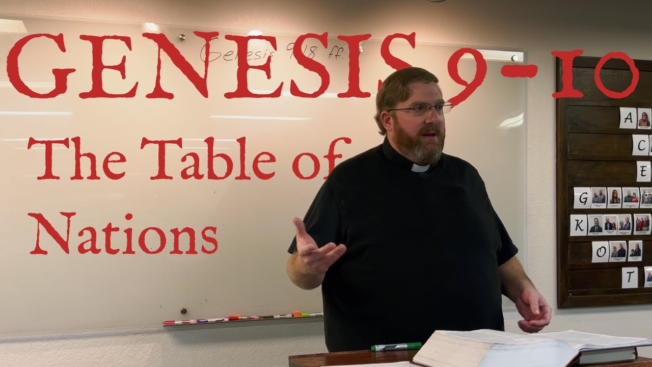 Genesis 9 & 10 - The Table of Nations - YouTube