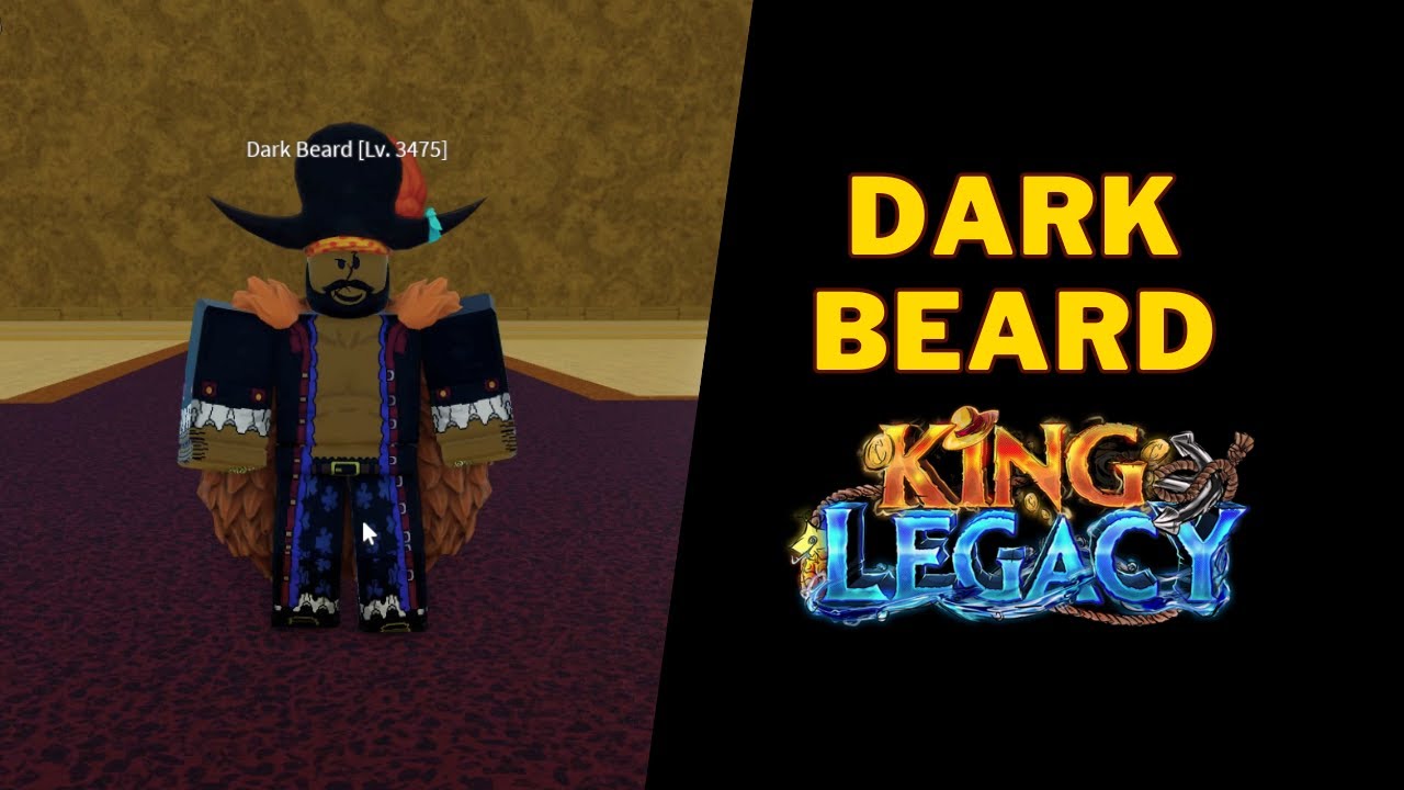 How To Summon Dark Beard in King Legacy | Dark Beard King Legacy - YouTube