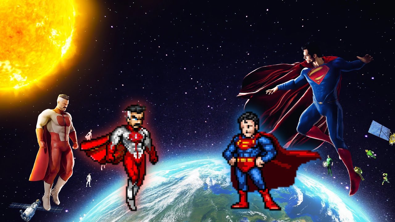 Omniman (New) VS Superman V2 in Jump Force Mugen - YouTube