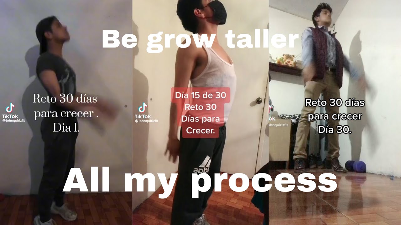 How to be grow taller?( in just 30 days) all my process, Pt.3 last part ...
