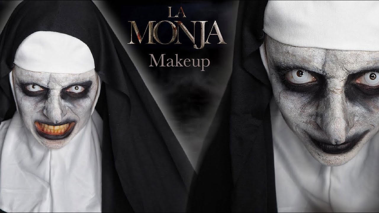 🎃 LA MONJA MAQUILLAJE FX HALLOWEEN 2018 - ( Valak) The Nun make up ...