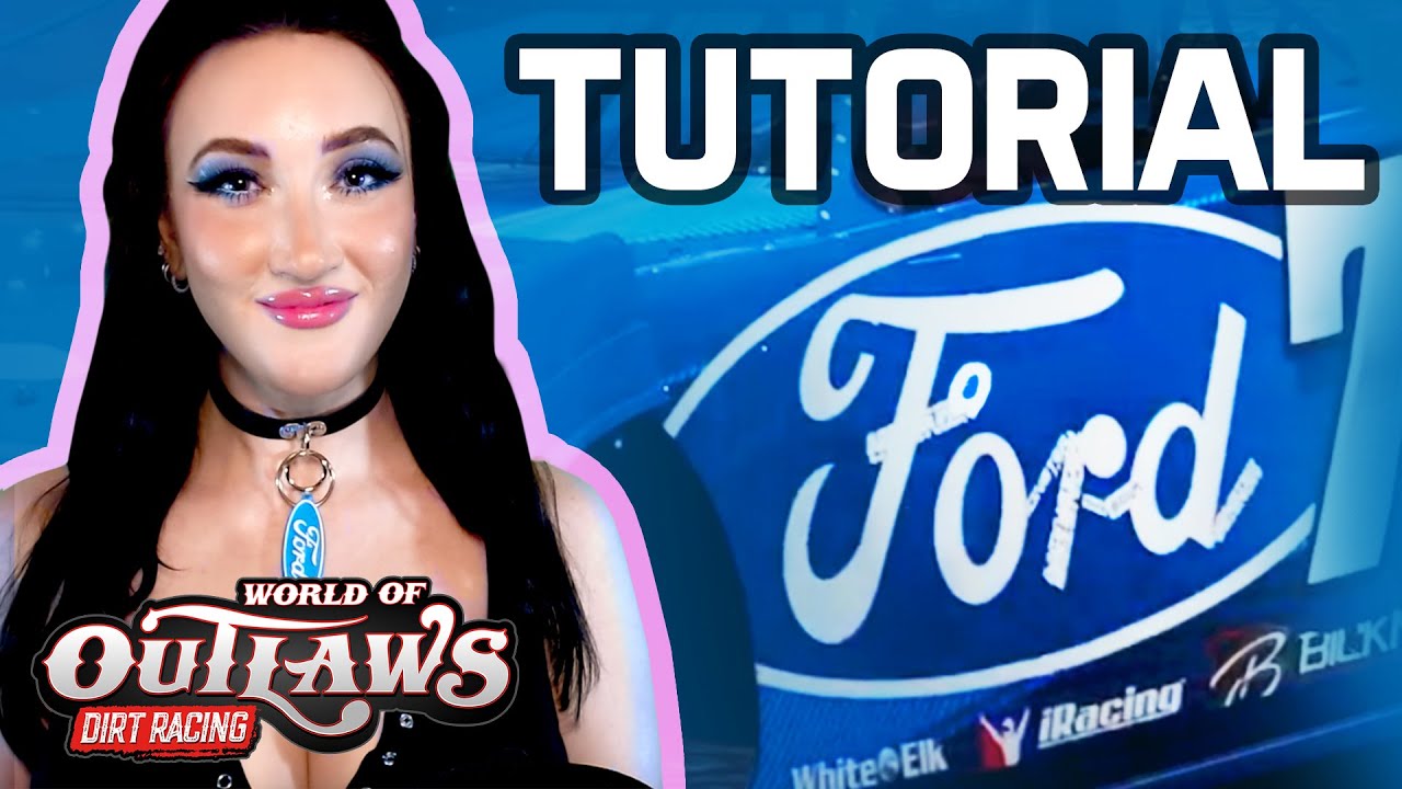 Ford 💙 Car Design Tutorial | World of Outlaws Dirt Racing - YouTube