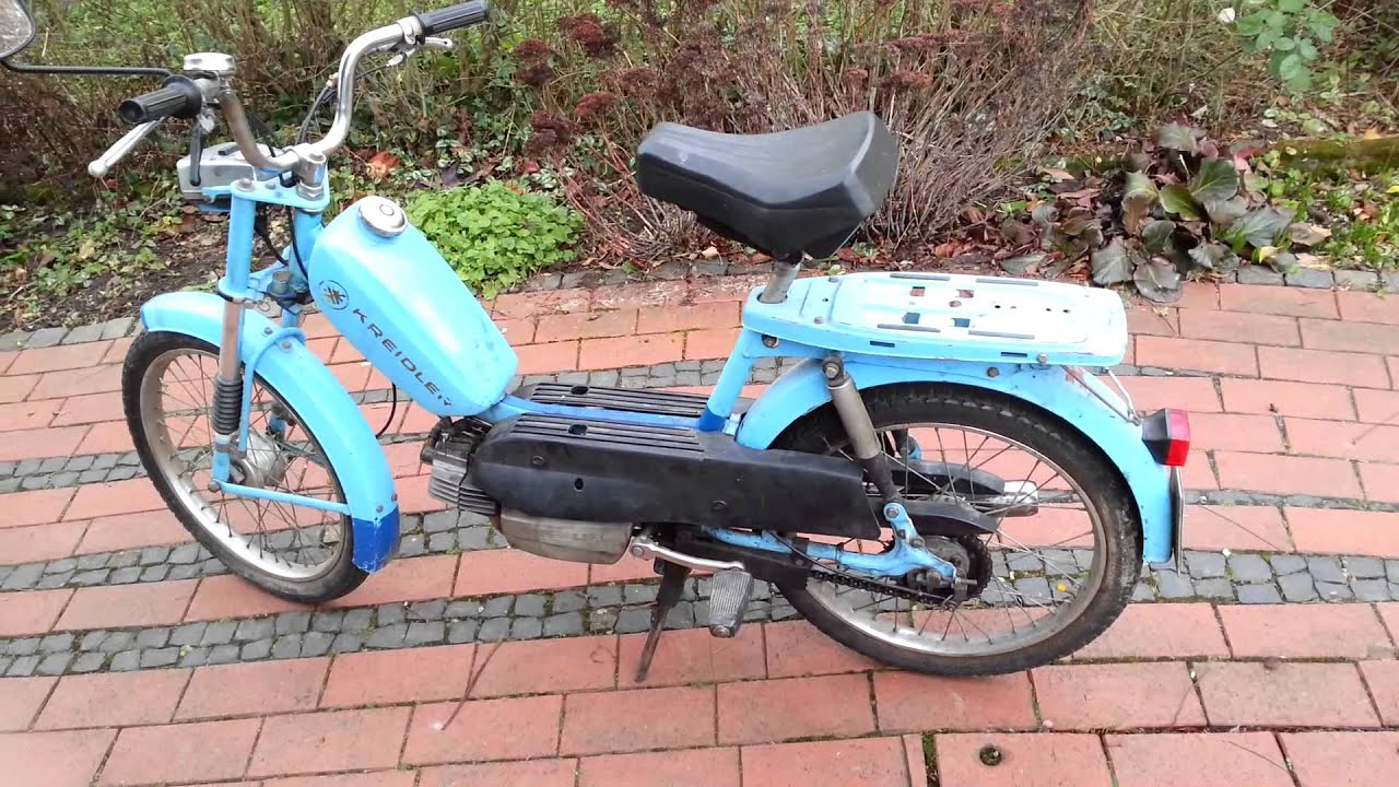 Kreidler MP2 Moped 50ccm Testrun - YouTube