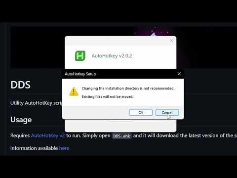 DDA: How to download and run an AHK Script (Step by step tutorial) - YouTube
