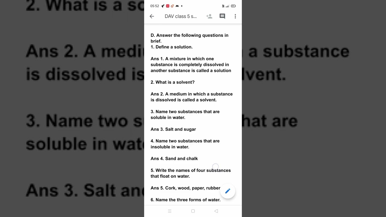 DAV Class 5 Science Ch 8 Questions Answers YouTube dav-class-5-science-ch-8-questions-answers-youtube