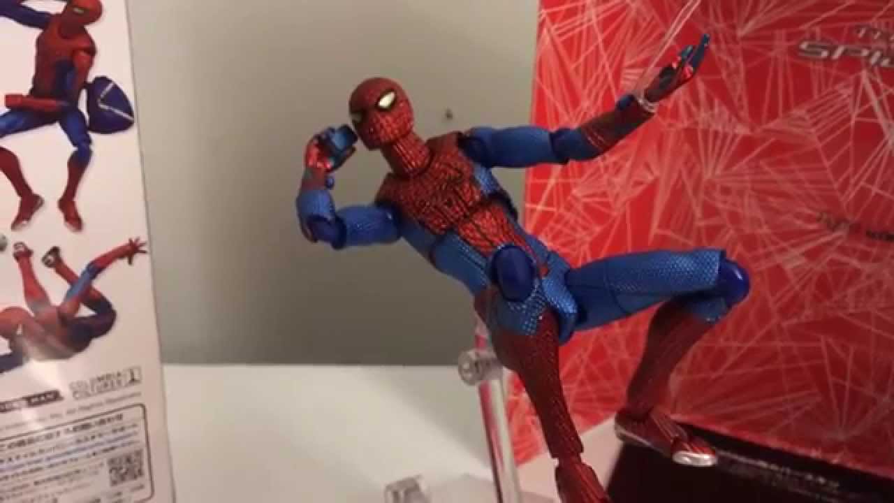 Figma The Amazing Spider-Man Action Figure (Toy Review) - YouTube
