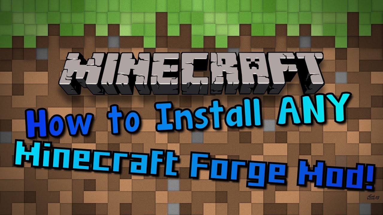 How to Install ANY Minecraft Forge Mod (Windows 7) - YouTube