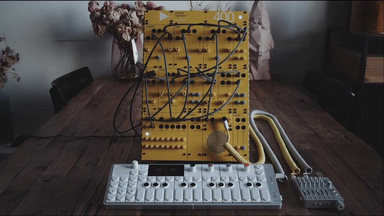Teenage Engineering PO Modular 400, OP 1 Field and TX 6 Field - YouTube