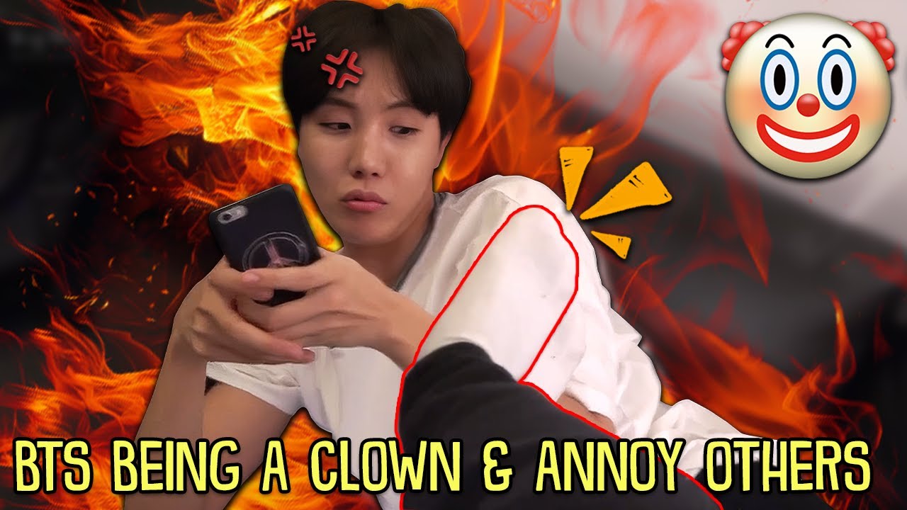 BTS Being a Clown & Annoy Others [BTS Funny Moments 2024] - YouTube