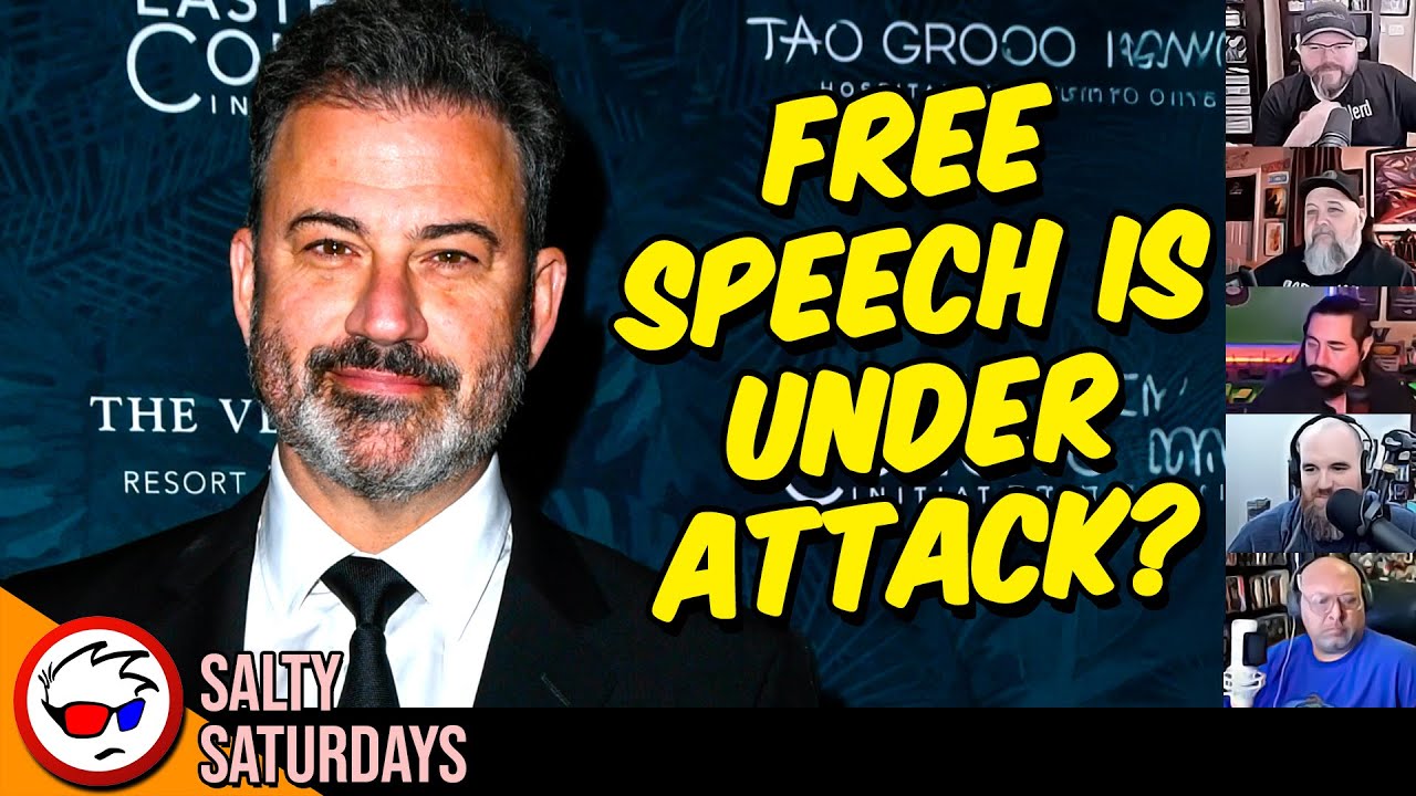 Jimmy Kimmel FIRED! Free Speech Under Attack? | Salty Saturday - YouTube