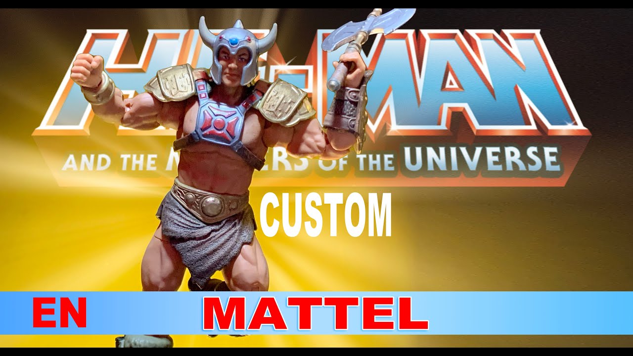 How to Customize He-Man Mattel - YouTube