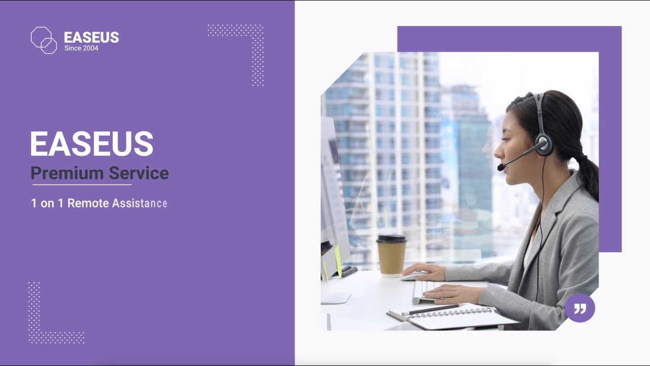 EaseUS Premium Service - Your Exclusive Computer Expert - YouTube