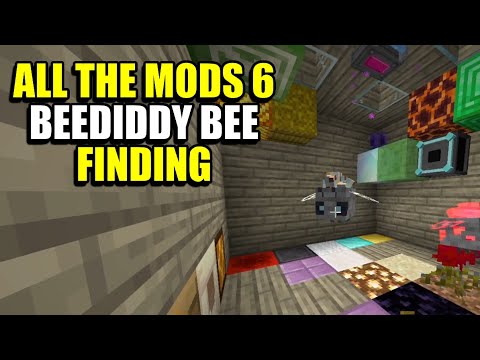 Ep181 Beediddy Bee Finding - Minecraft All The Mods 6 Modpack - YouTube