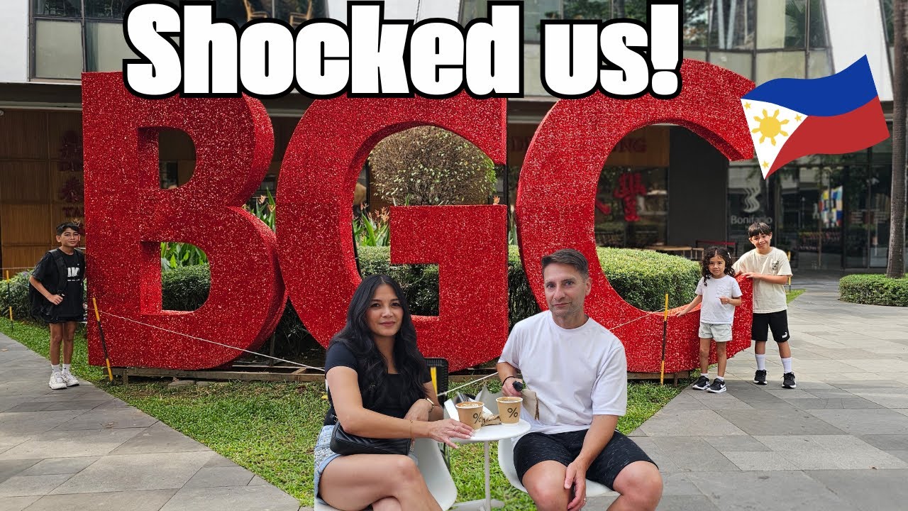 BGC MANILA SHOCKED US! Family First Time Reaction I Mitsukoshi Mall # ...