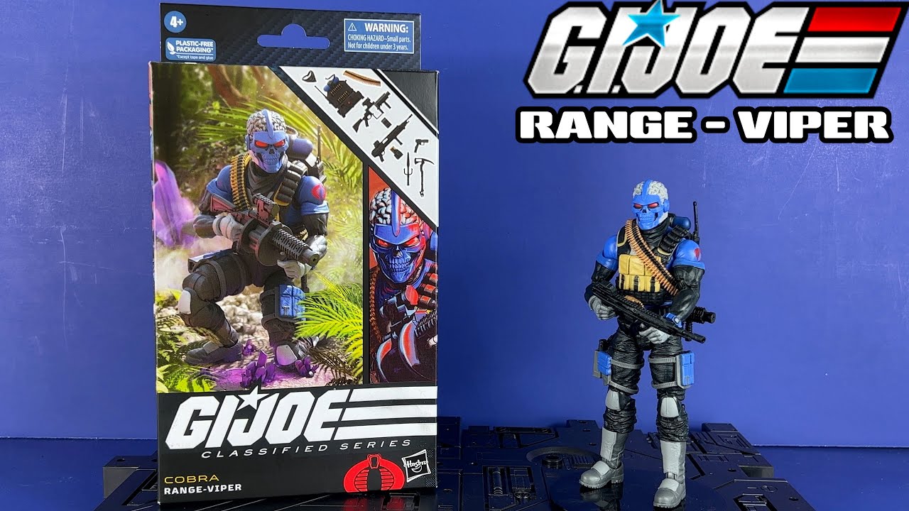 G.I. Joe Classified #76 Cobra Range-Viper Review - YouTube