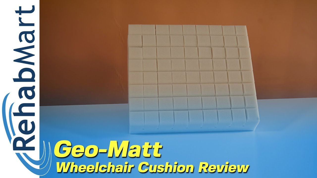 Wheelchair Cushion Review - Geo-Matt by Span America - YouTube