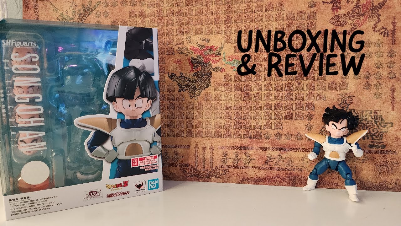 Gohan Battle Clothes SH Figuarts Dragon Ball | Unboxing + Review - YouTube