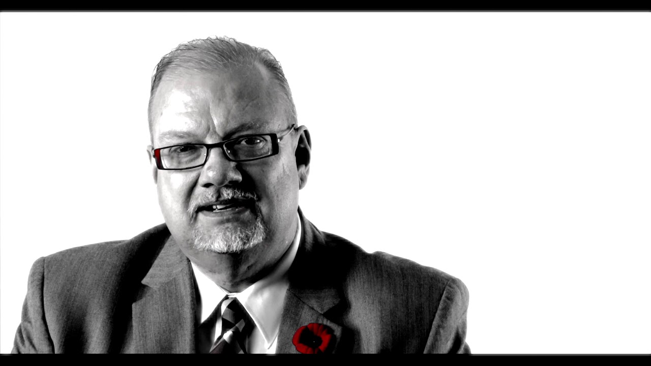 Kelvin Goertzen on Remembrance Day 2017 - YouTube