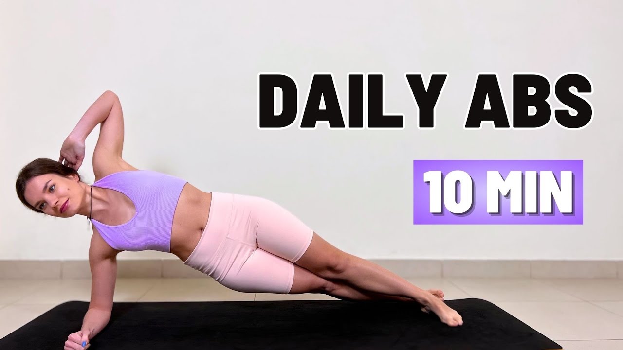 10 MIN TOTAL CORE - BELLY FAT BURN: Daily Abs Workout | No Repeat, At Home Routine - YouTube