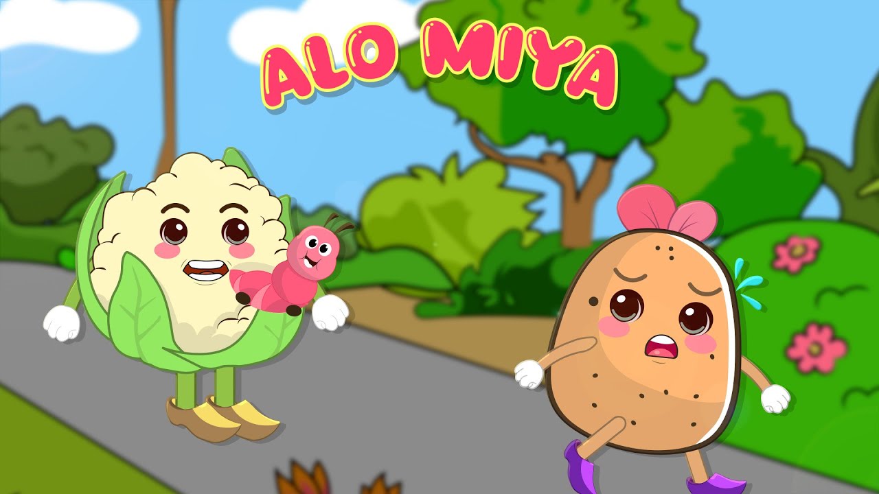 Aloo Mian Kahan Gaye Thay - Aloo Kachaloo | Urdu/ Hindi Nursery Rhymes ...