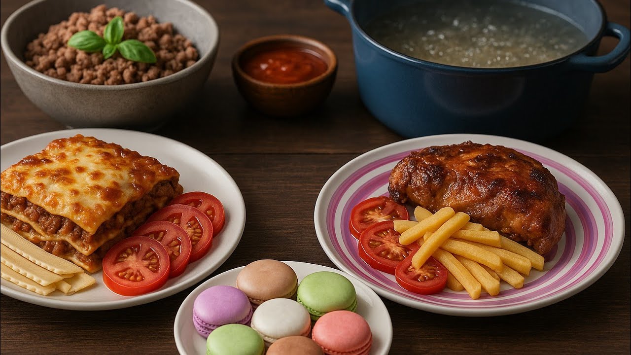 Ultimate Cooking Challenge: From Savory Lasagna to Sweet Macarons - YouTube