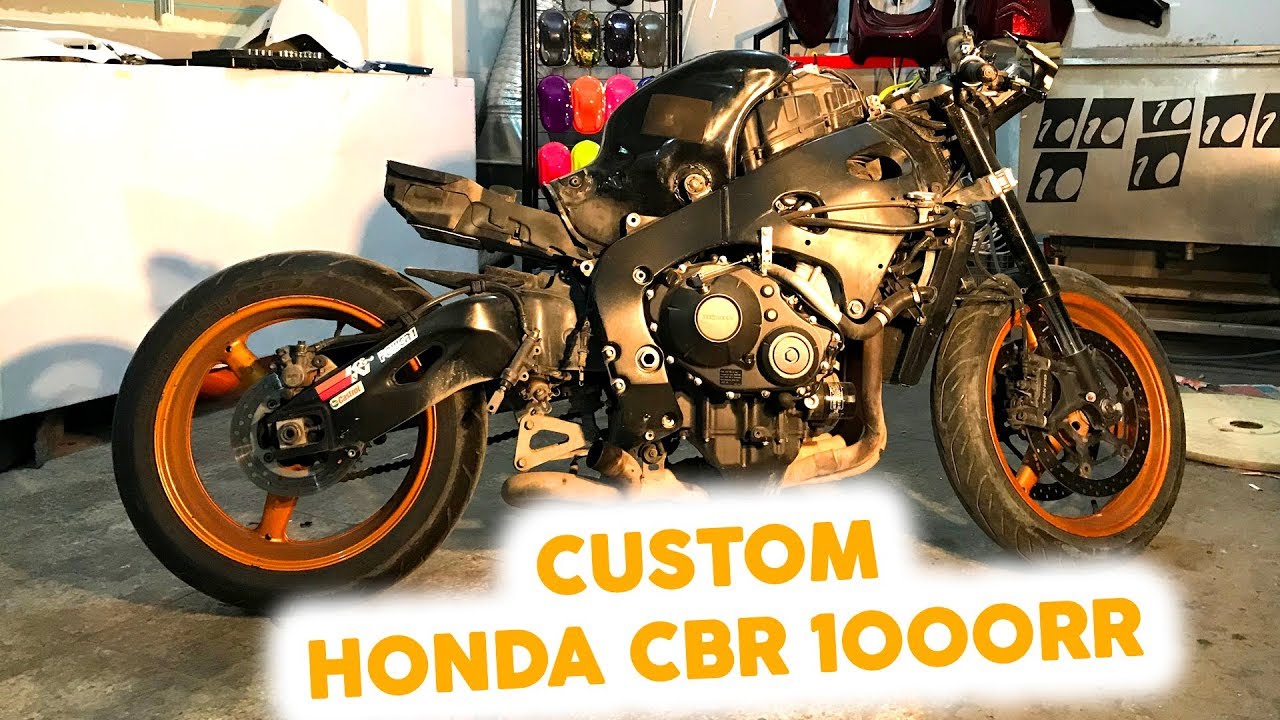 HONDA CBR 1000 RR Fireblade Modifiye ettik #1 - YouTube