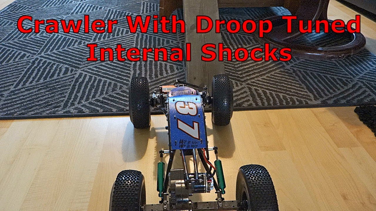 Crawler With Droop Tuned Internal Shocks - YouTube
