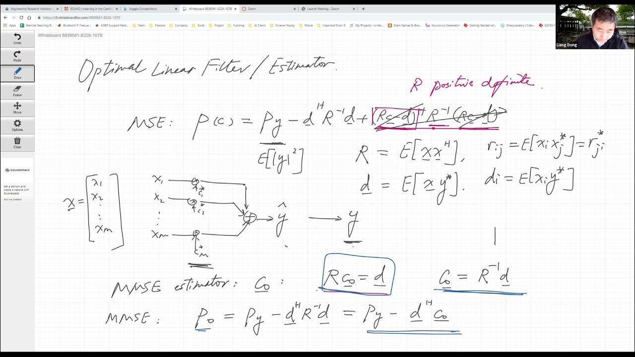 Digital Signal Processing Course (27) - Principal Component Analysis, Orthogonality Principle ...