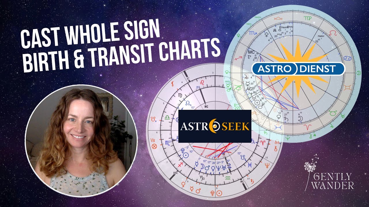 🌙 Quick Guide: Birth & Transit Charts on Astro.com & Astro-Seek! 💫 ...