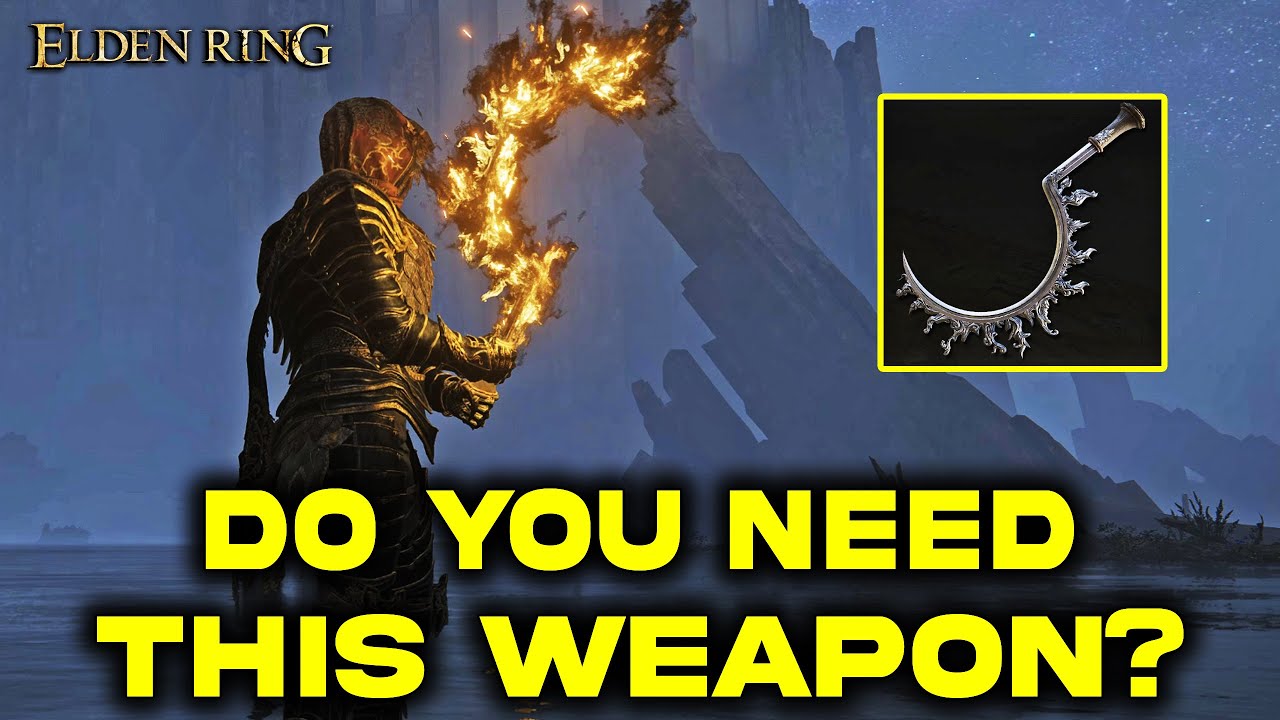 LEGENDARY Weapon in Elden Ring | Unique Skill | How to Get Eclipse Shotel Location Guide ...
