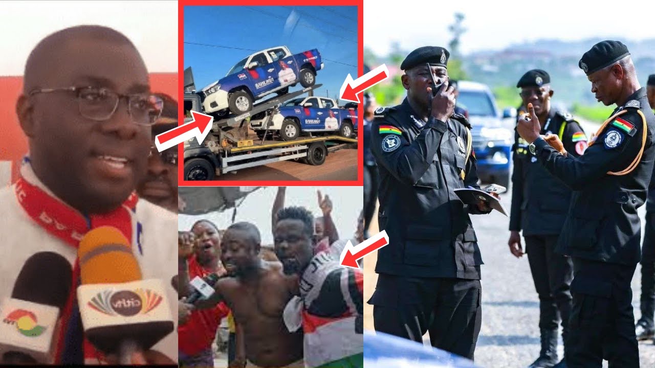 THE CRUSH!! NPP Sammy Awuku Cries Over His Seized Pick-up By NDC Tags ...