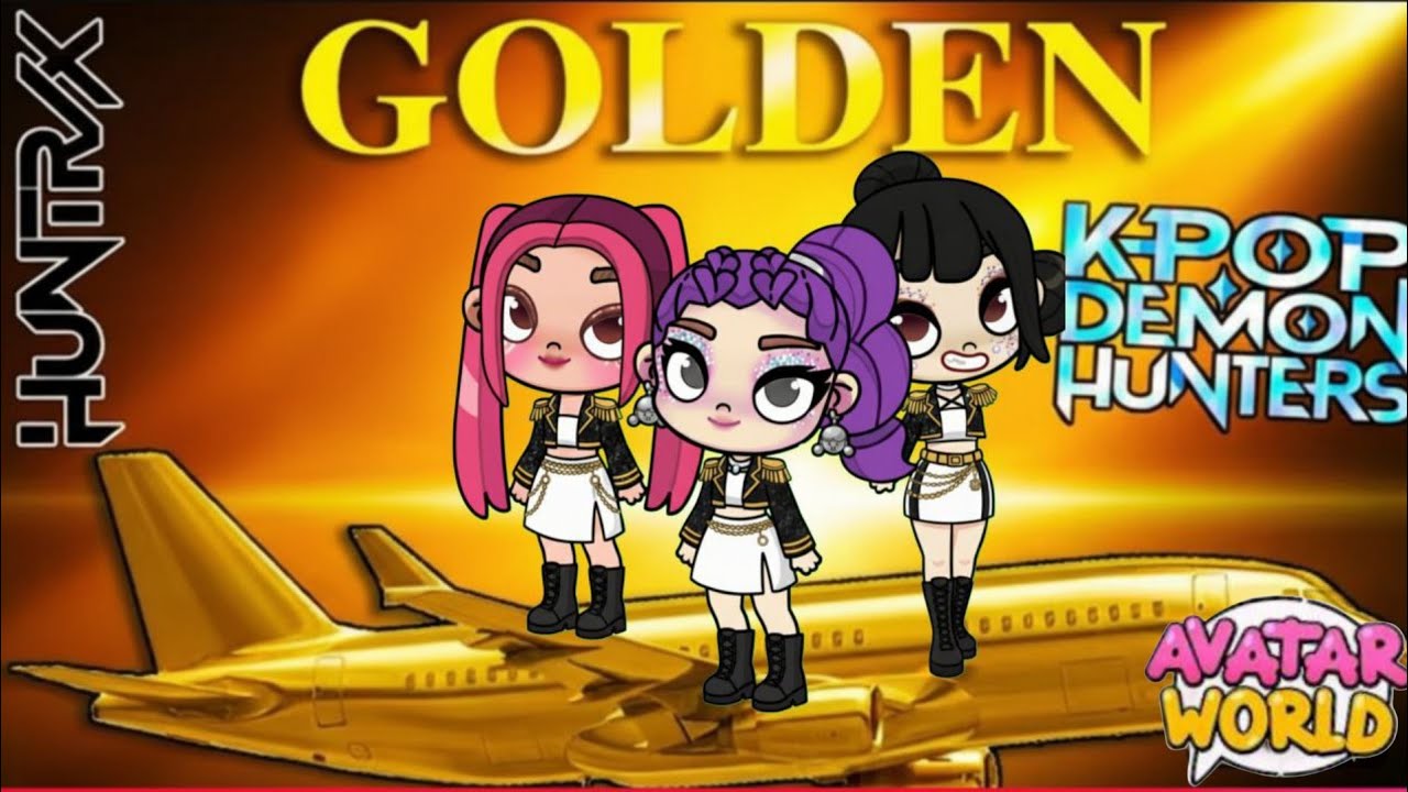 NEW DEMON HUNTERS GOLDEN SONG IS HERE AVATAR WORLD VERSION ZOEY RUMI ...