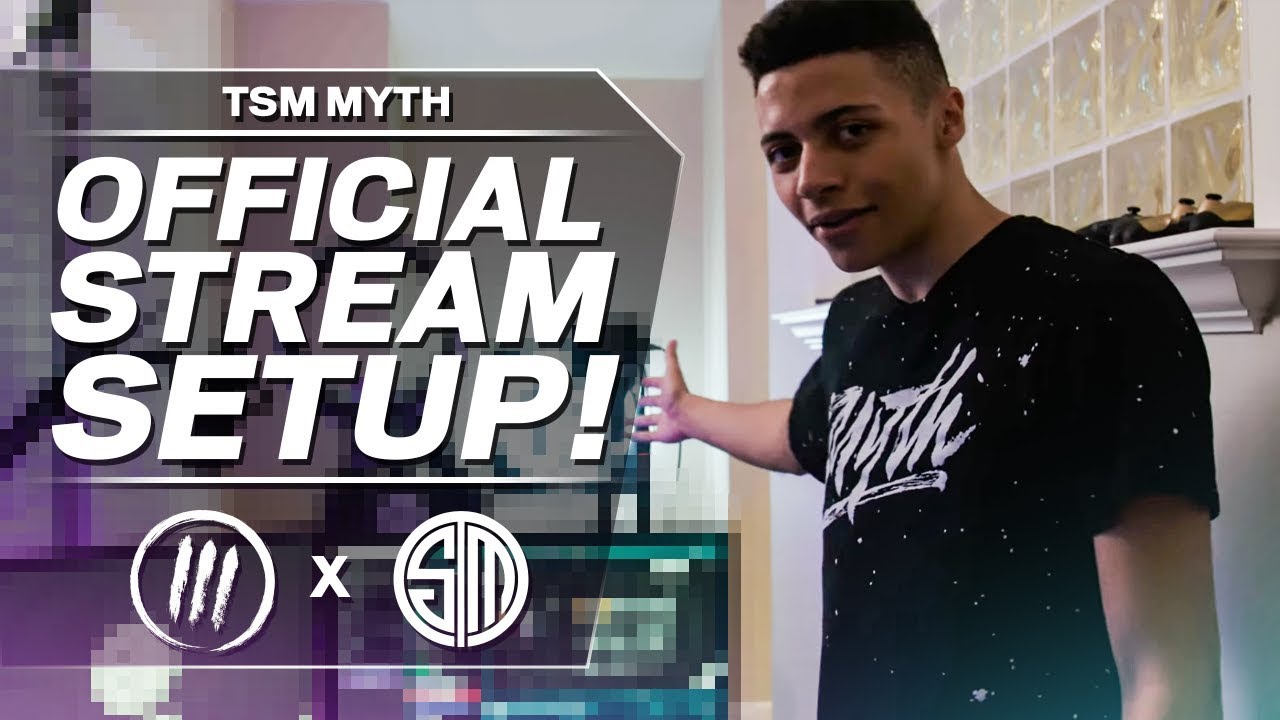 TSM MYTH - OFFICIAL STREAM SETUP TOUR! - YouTube