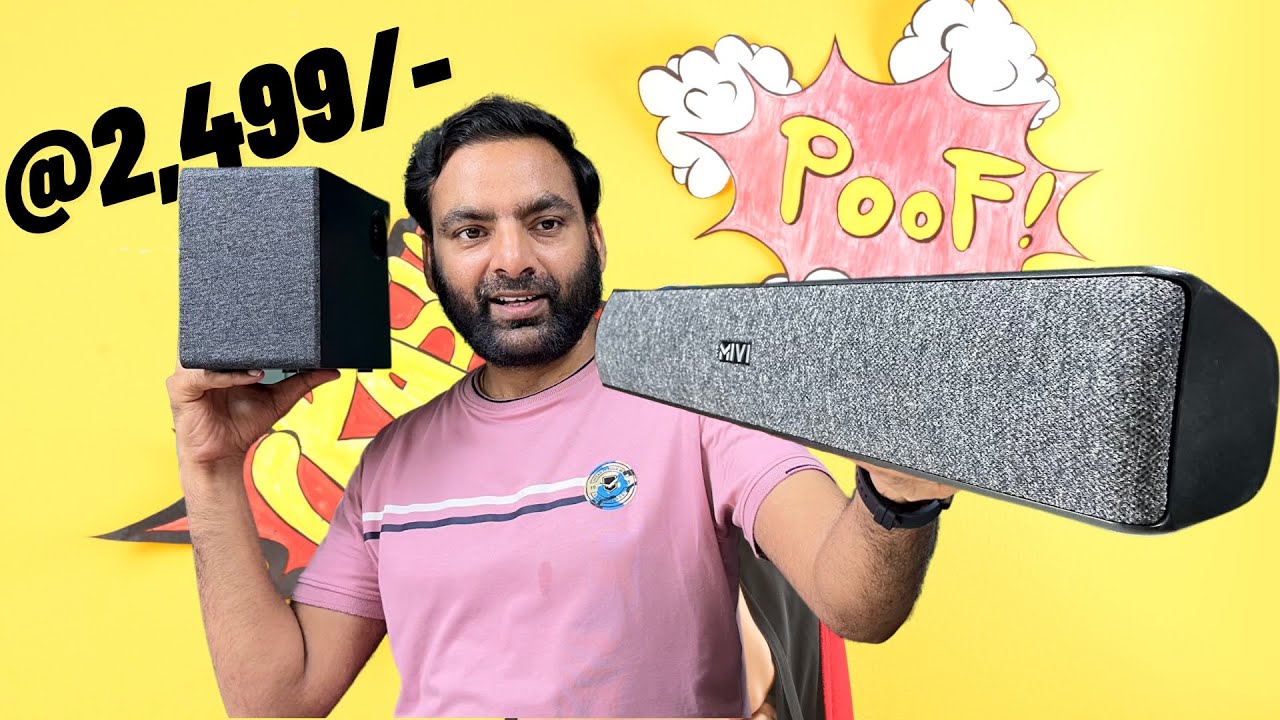 Transform Your TV Audio : Budget Soundbar with Woofer in Just 2499 Rs ...