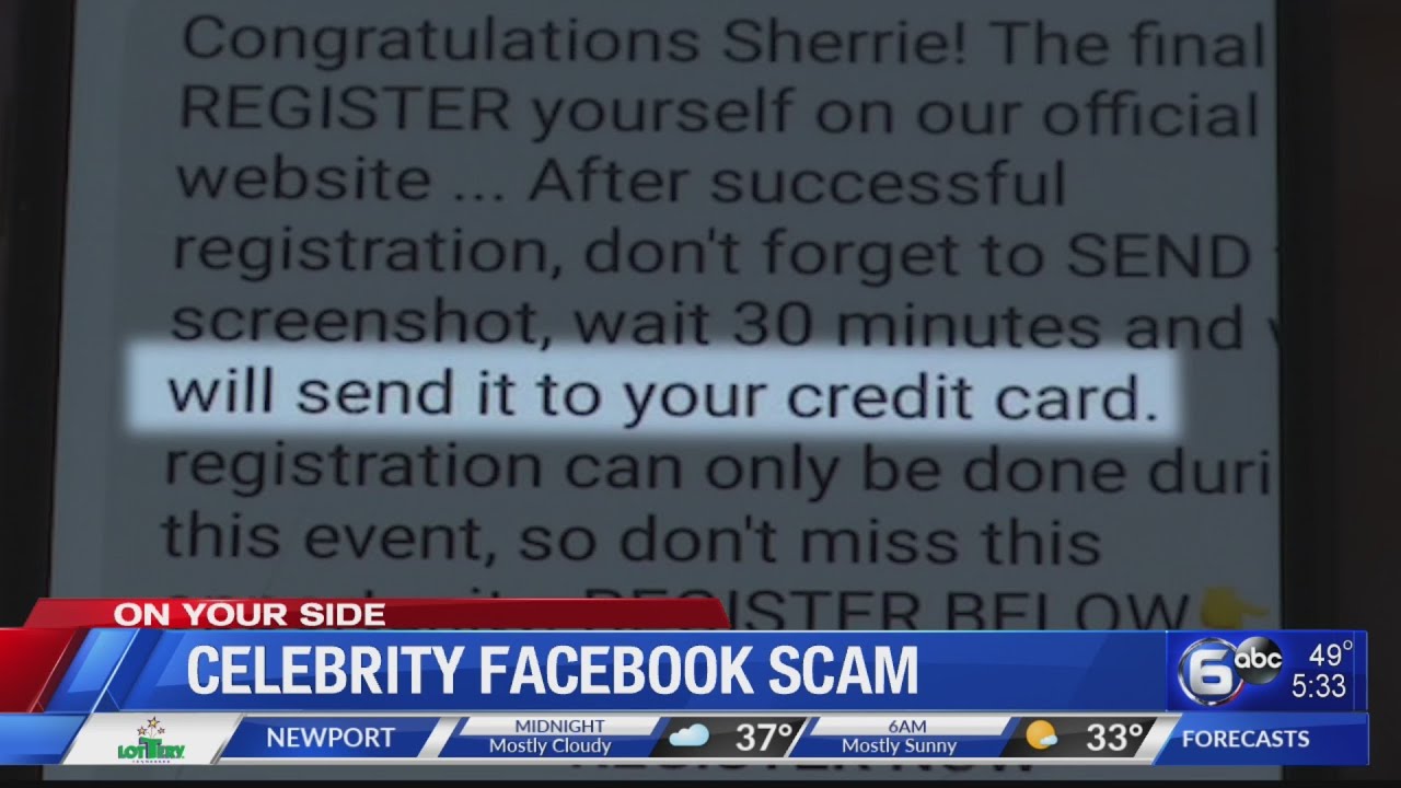 Country music fan doesn't fall for celebrity Facebook scam - YouTube