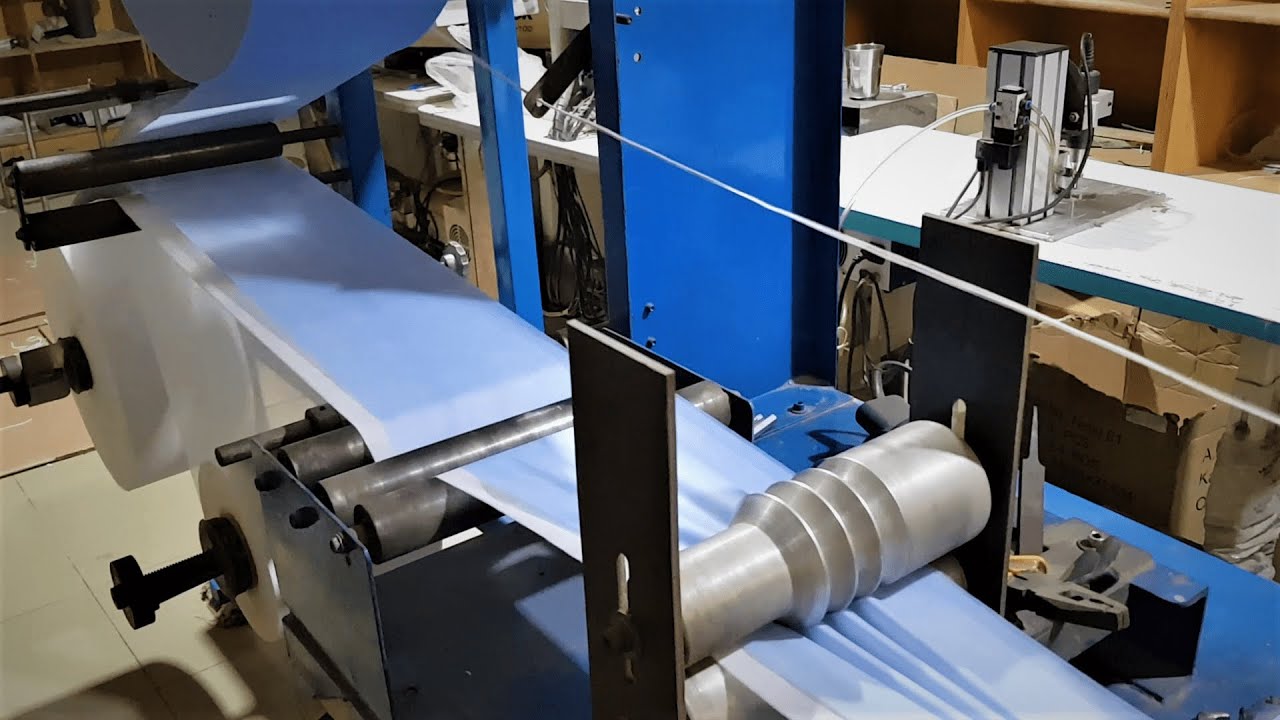 How Face Masks Are Made | Automatic Machine | 3 PLY Mask Making Process ...